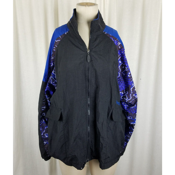 Reebok | Jackets & Coats | Vintage 9s Reebok Mesh Lined Hip Hop Track ...